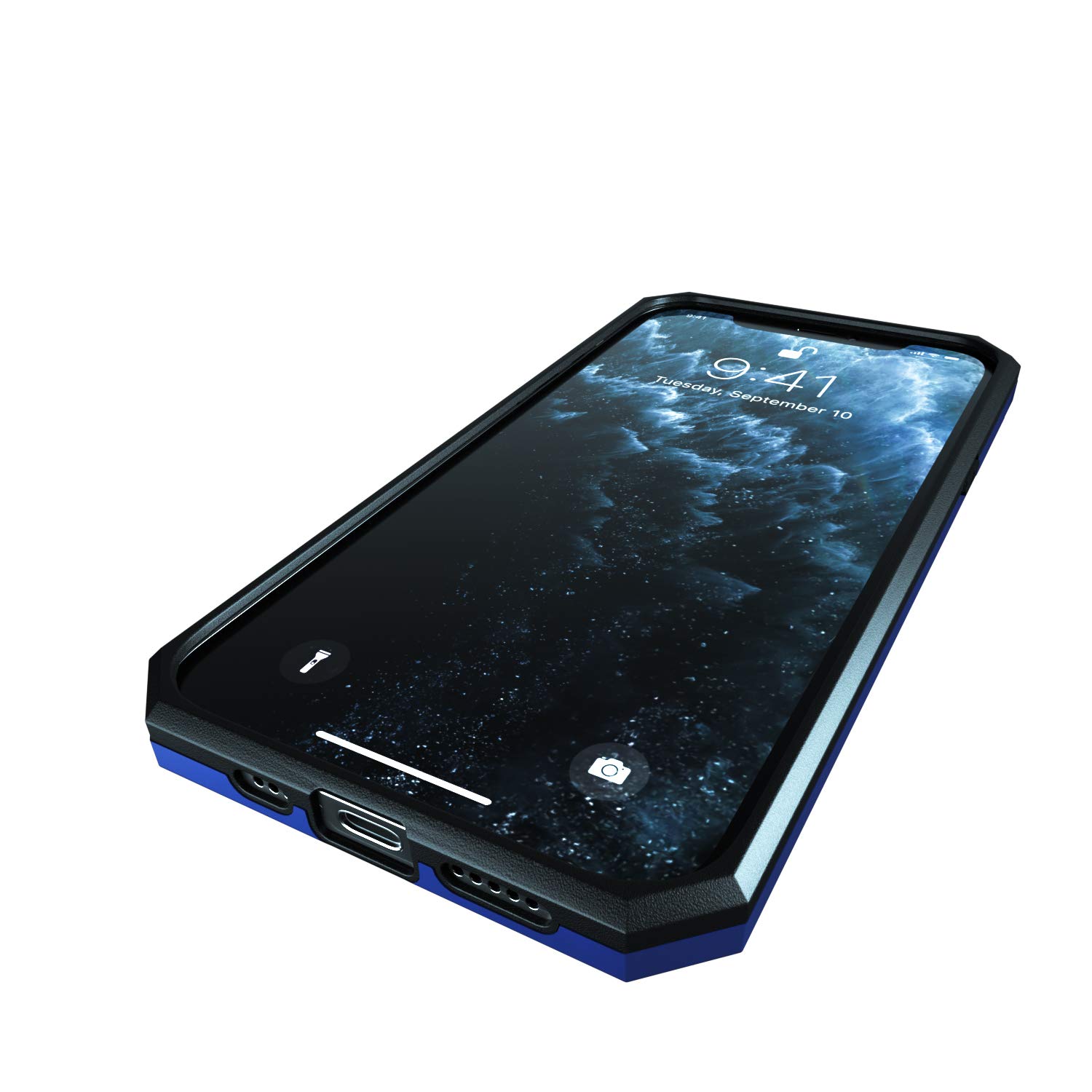 Kitoo Designed for iPhone 11 Case with Kickstand, Military Grade 12ft. Drop Tested - Blue