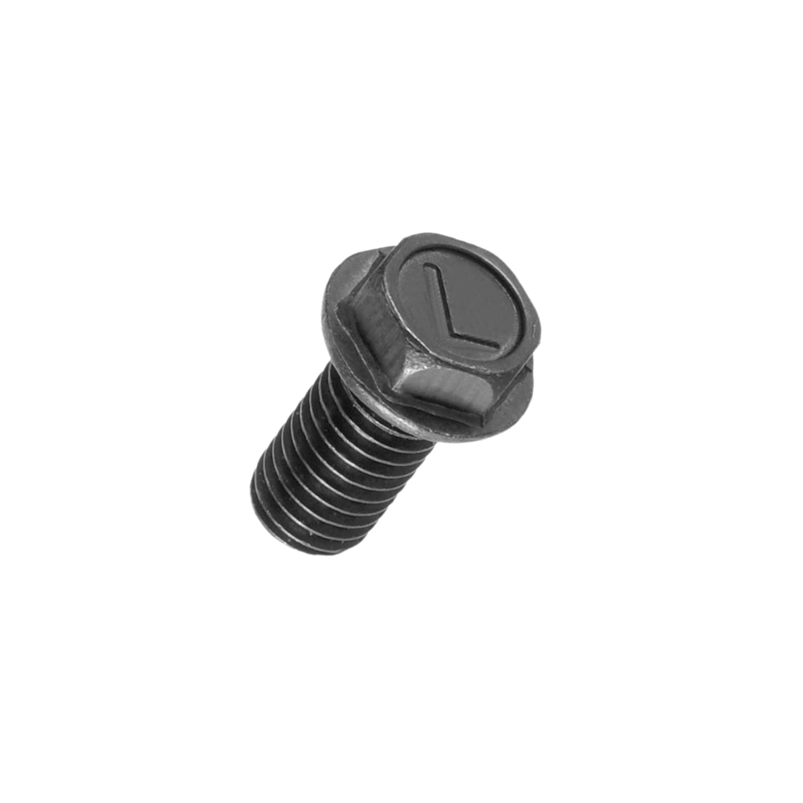 uxcell M6x17mm M8x16mm Hex Flange Bolts Left Hand Thread 8.8 Grade Carbon Steel 8pcs