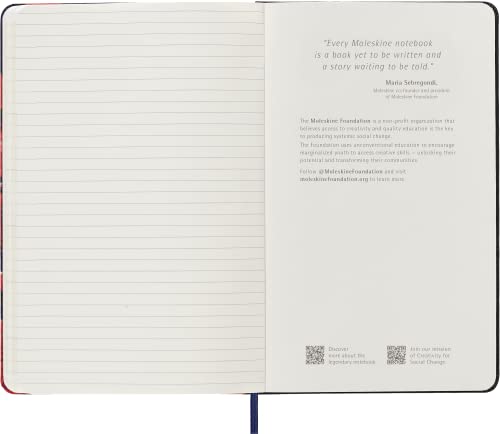 Moleskine 2022 Year Of The Tiger Weekly Planner, 12M, Large, Blue, Hard Cover (5 x 8.25)
