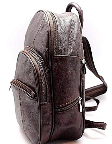 Leather Backpacks, Leather Laptop Backpack For Women Real Tan Leather Bookbag With Multiple Pockets And Adjustable Size, Genuine Leather Backpack For Women Leather Backpack Purse For Women
