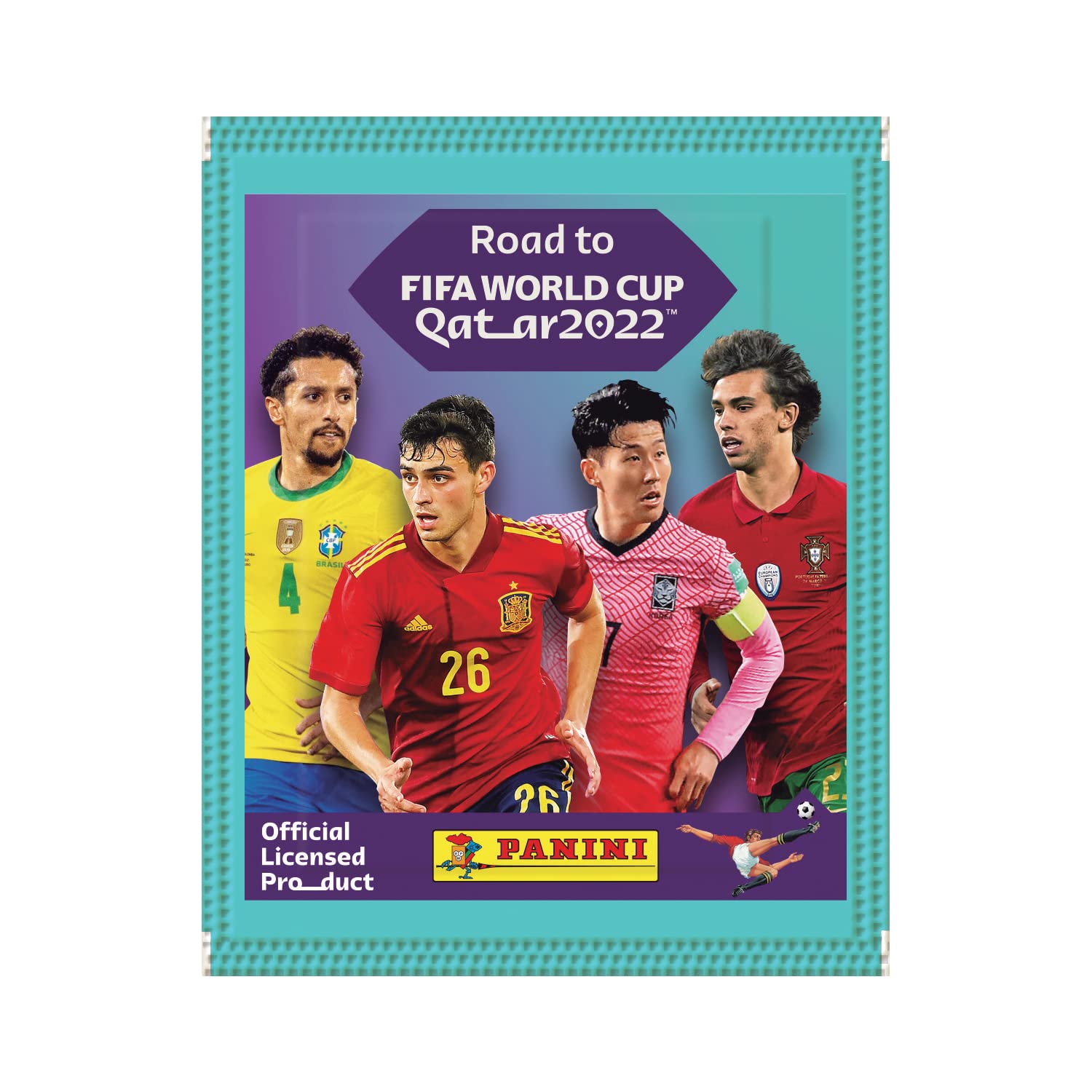 Panini Soccer International Road to World Cup 2022 Sticker Collection Starter Pack