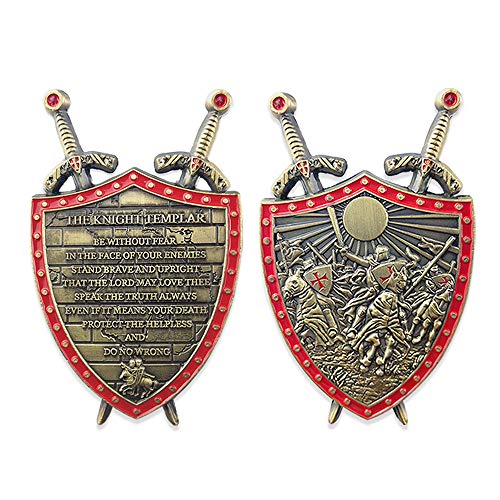 The Knights Templar Challenge Coin Commemorative Gift