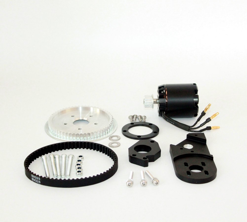 L-faster Scooter Conversion Kit for Town 9EF Customized Motor Device for Town 9 Scooter Lightest Scooter Drive (Kit with Motor)