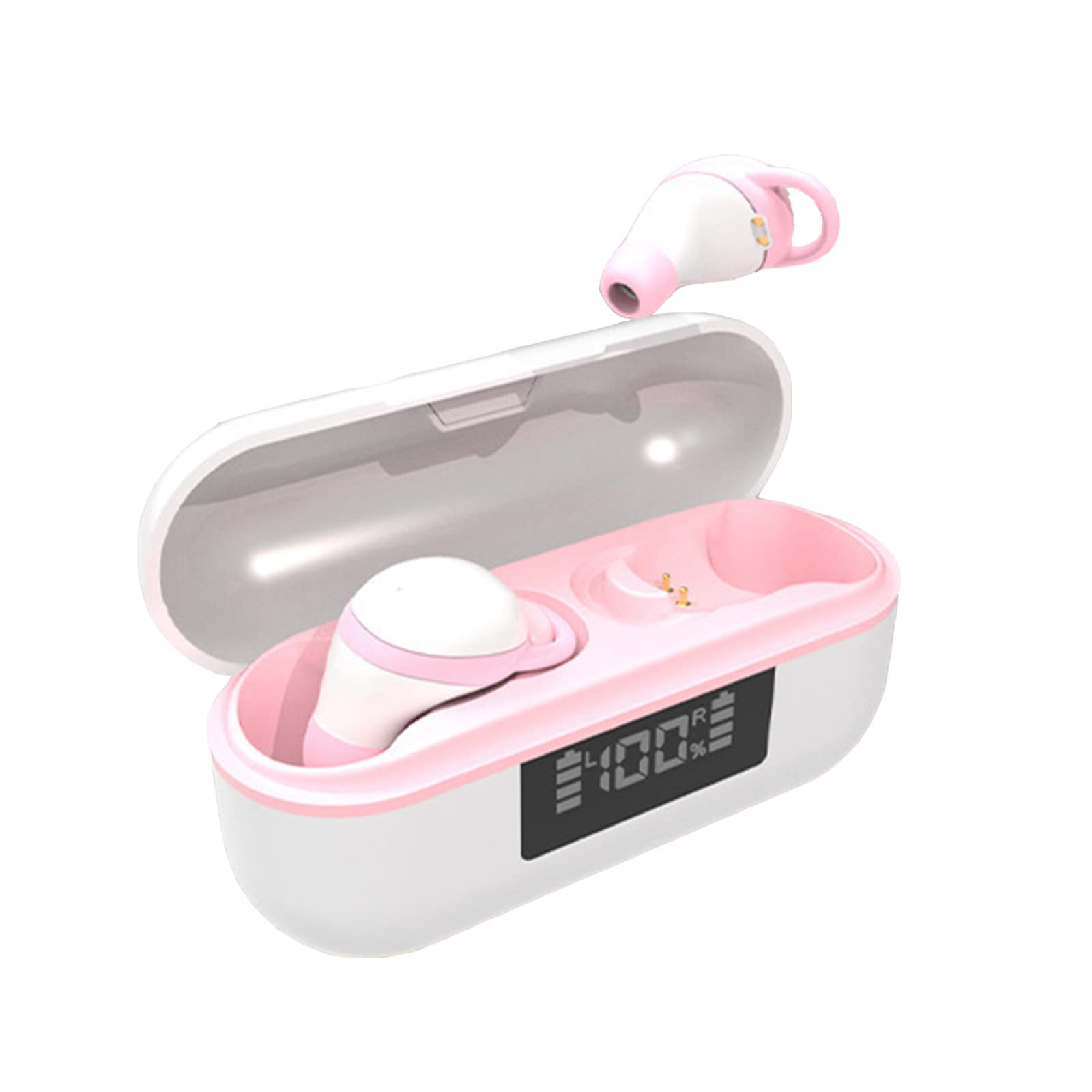 Xmenha Smallest Invisible Sleep Earbuds for Side Sleepers Small Earplug Headphones Bluetooth Earplugs for Work Tiny Mini Sleep Buds Noise Cancelling Wireless Hidden Earbuds Sleeping Small Ear Canals