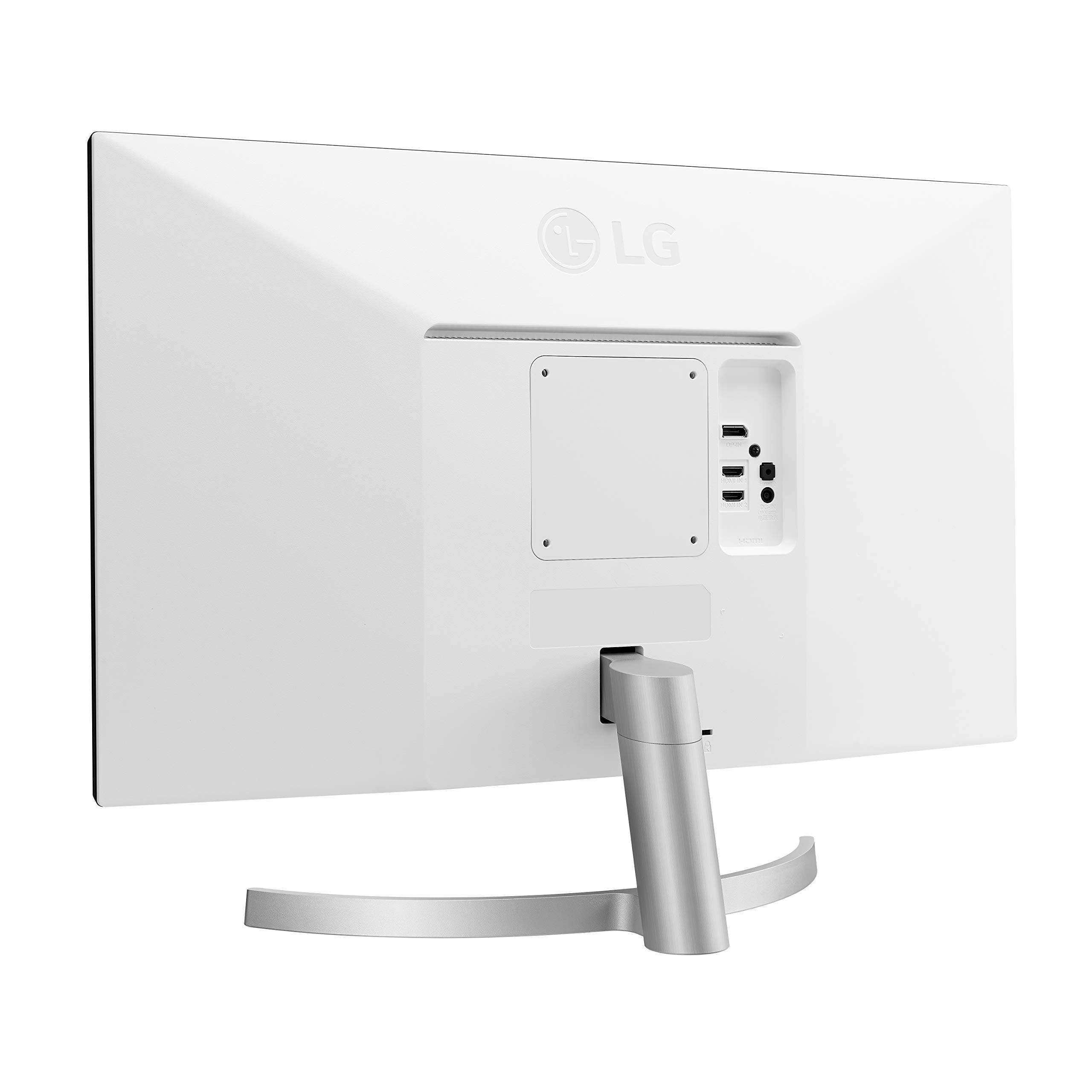LG 27UL500-W 27-inch 4K UHD (3840 x 2160) UltraFine Computer Monitor, IPS, AMD FreeSync, HDR10, HDMI, DisplayPort, Black Stabilizer, White