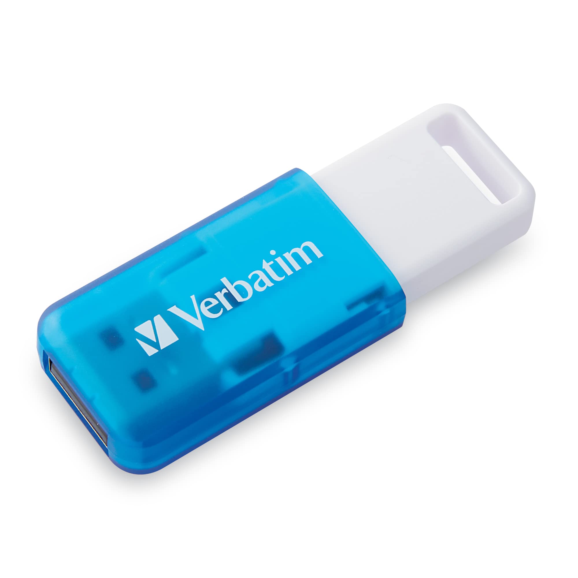 Verbatim® SeaGlass USB 2.0 Flash Drives, 64GB, Assorted Colors, Pack Of 2