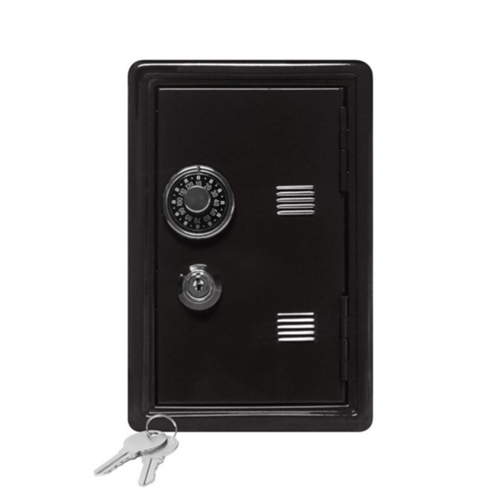 RORUN Small Safe Gift Key Lock Safe Creative Piggy Bank Metal Deposit Box Password Digital Coin Cash Organizer Secret Hidden Storage Box