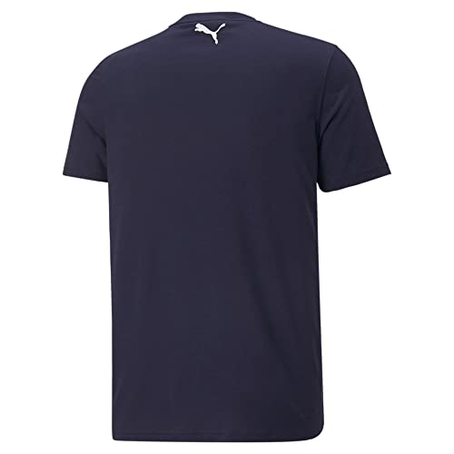 PUMA Men's Graphic Tee 2, Peacoat, X-Large