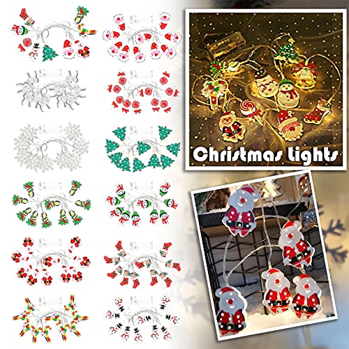 LED Silver Wire Fairy String Lights 5.41Ft Battery Models Fall Decor Thanksgiving Decoration Maple Leaf Light String Christmas Light String for Bedroom, Christmas, Parties, Wedding, Decoration