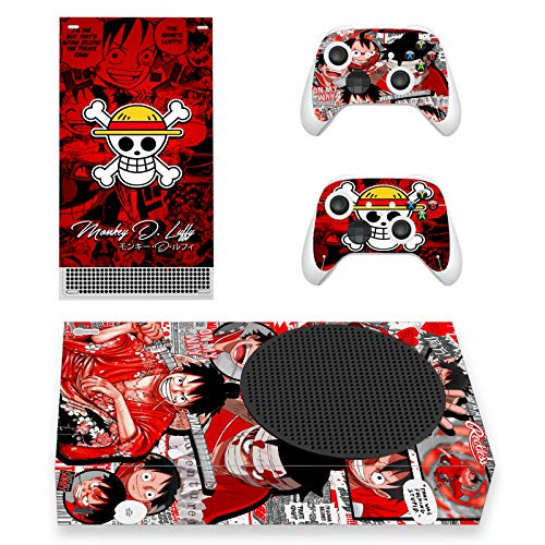 The Pirate King Series Anime Movie Game Console Series S Console and Controller Skin Set, Skin Wrap Decal Kit