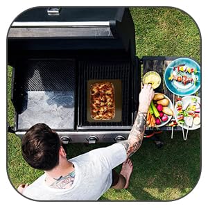 Premium Pizza Stone for Oven | Small But Expandable By Purchasing Two or More | Perfect Crispy Crusts | Durable Pizza Steel Stone | Deluxe Pizza Stone Offering Easier Cleaning, Handling and Storage