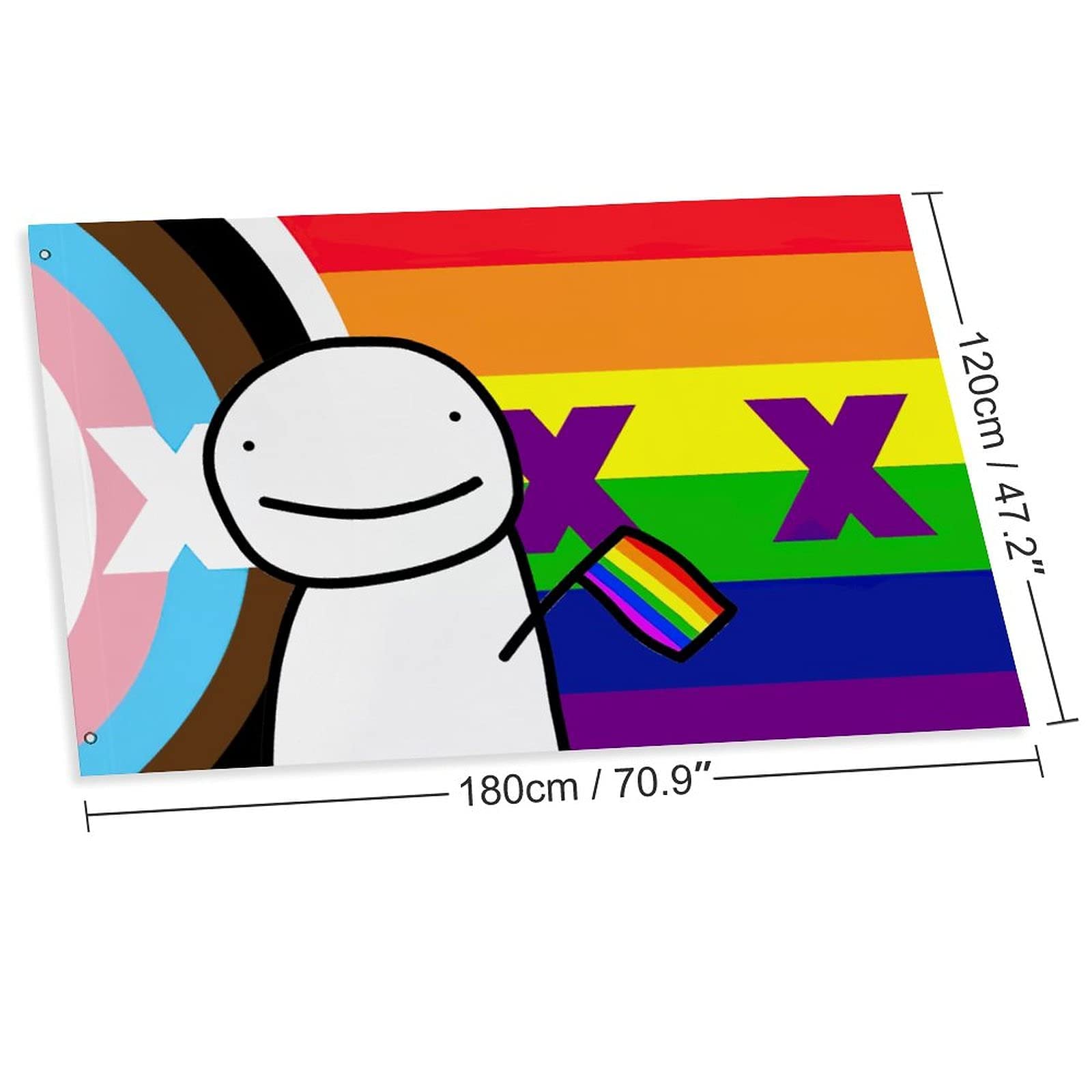 LGBTQ Pride Stuff Dream SMP Flag Garden Homes Decor Flags Tapestry Poster Banner For Yard Outdoor Indoor
