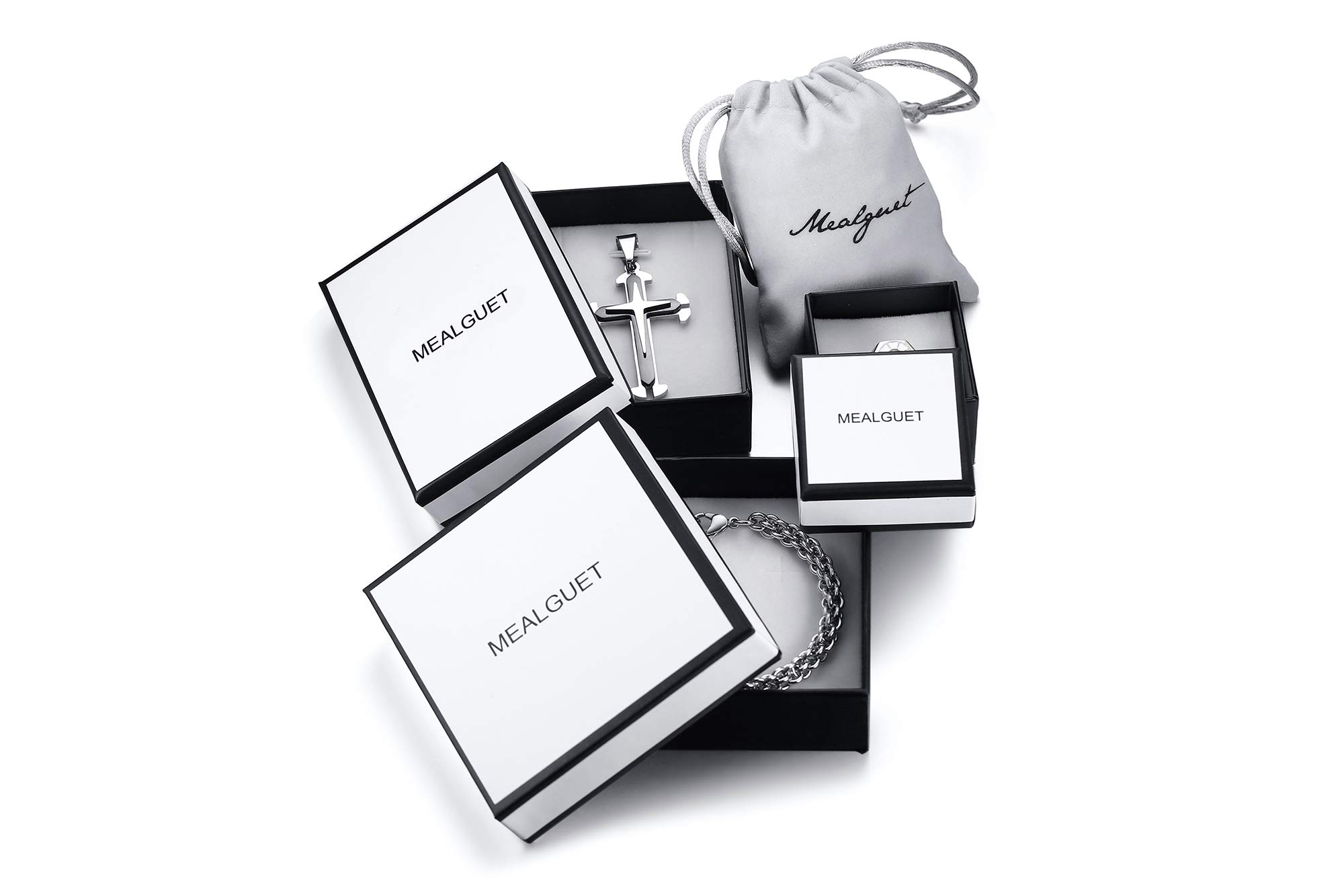 MEALGUET Personalized Customized Stainless Steel Cremation Urn Bracelet ID Bar Braided Bracelet for Ashes Holder Keepsake Locket for Women Men