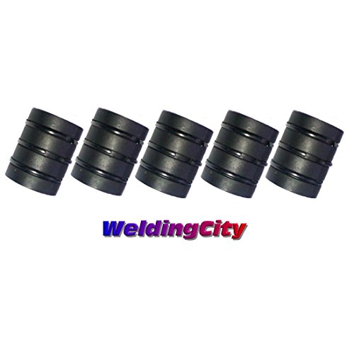 WeldingCity 5-pk MIG Welding Gun Nozzle Insulator/Adapter 34A for Lincoln Magnum 300-400 and Tweco No.3-No.4 MIG Guns