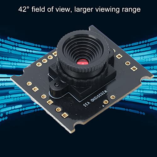 USB2.0 Webcam Module, MJPEG Format Multifunctional 1MP 3.0mm Camera Module QR Code Scanning Photosensitive Chip Manual Focusing with USB Cable for Computer