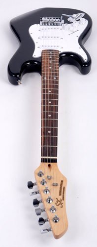 Left Handed Beginner 3/4 Size Electric Guitar Package with Amp, Carry Bag and Strap SX RST 3/4 LH BK