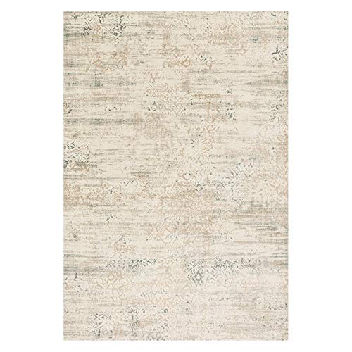 Loloi Area Rug, 5' 3" x 7' 6", Ivory/Stone