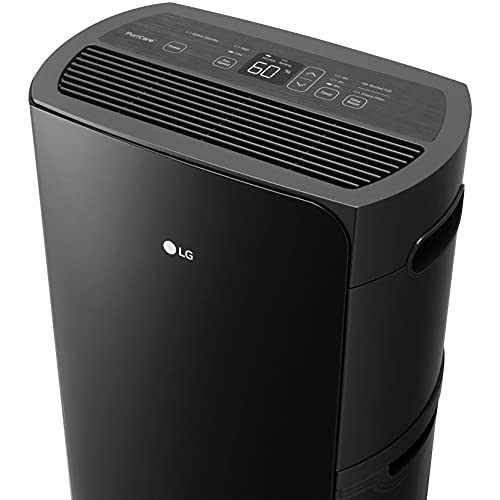LG PuriCare 2019 50-Pint Black Energy Star Dehumidifier