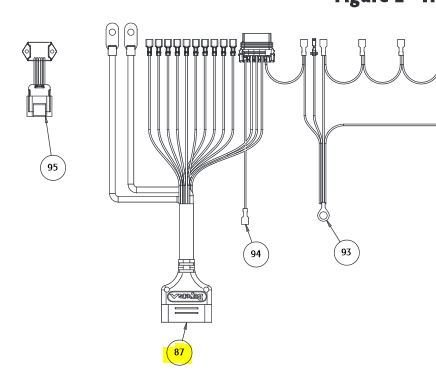 SnowDogg Part # 16161400B - V-Plow VX Control Harness Complete HPU
