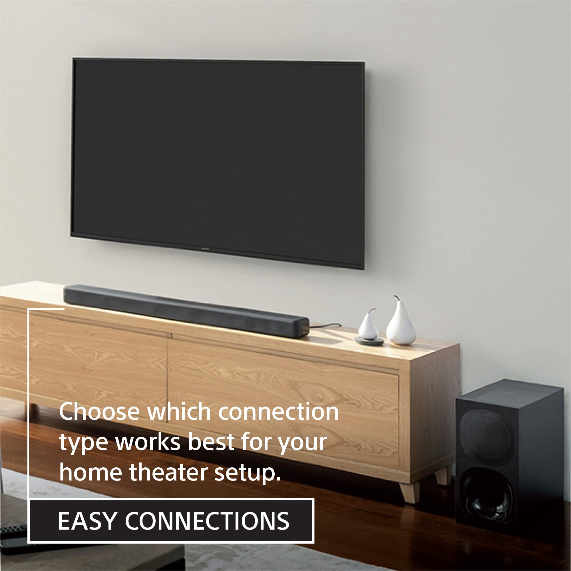 Sony 85 Inch 4K Ultra HD TV X80K Series: LED Smart Google TV with Dolby Vision HDR KD85X80K- 2022 Model&Sony HT-G700 3.1CH Dolby Atmos/DTS:X Soundbar with Bluetooth Technology