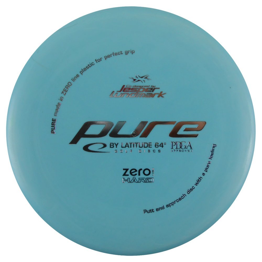 Latitude 64 Zero Line Hard Pure Putt & Approach Golf Disc [Colors May Vary] - 173-176g