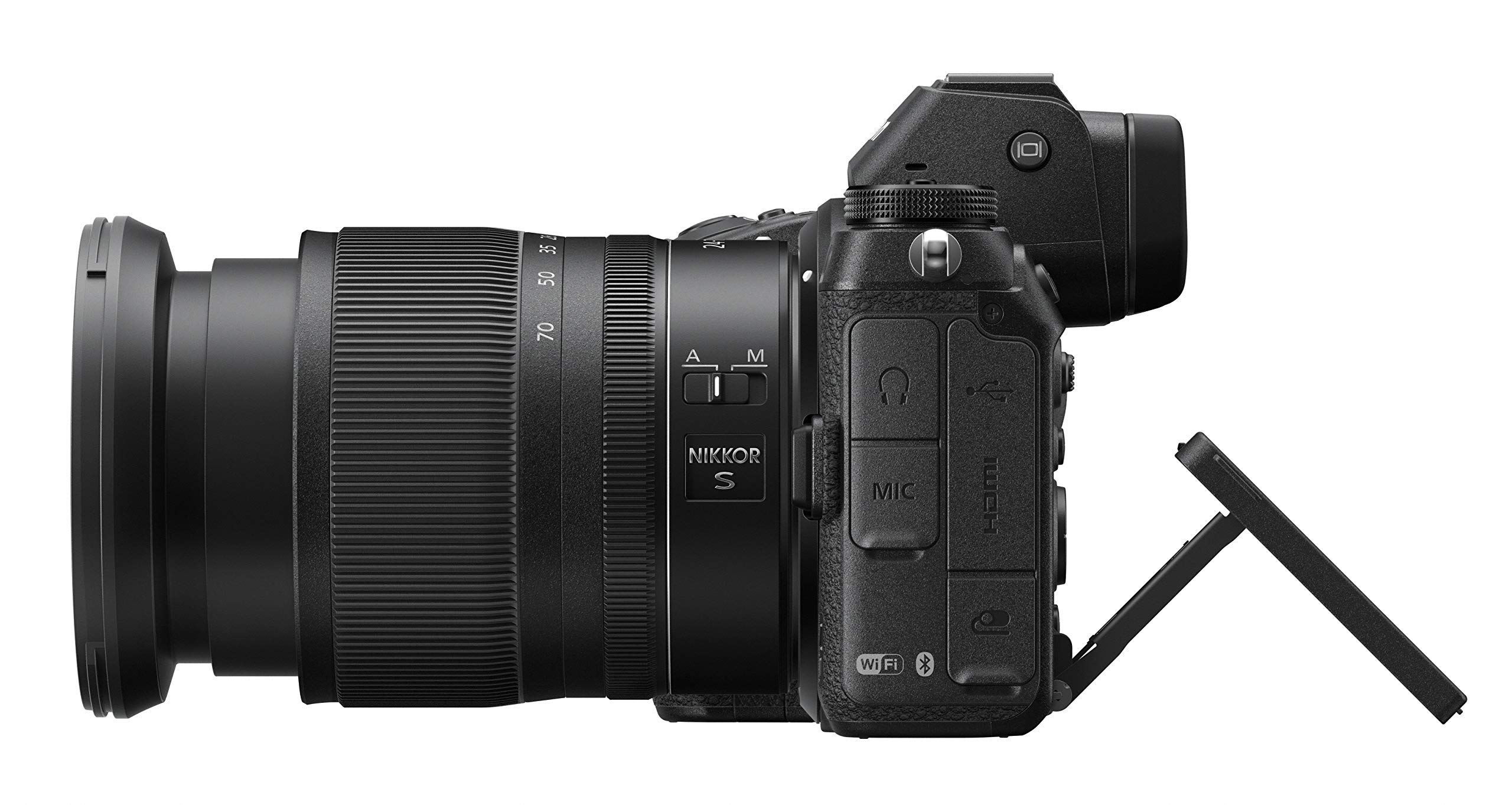 Nikon Z6 FX-Format Mirrorless Camera Body w/NIKKOR Z 24-70mm f/4 S (Renewed)