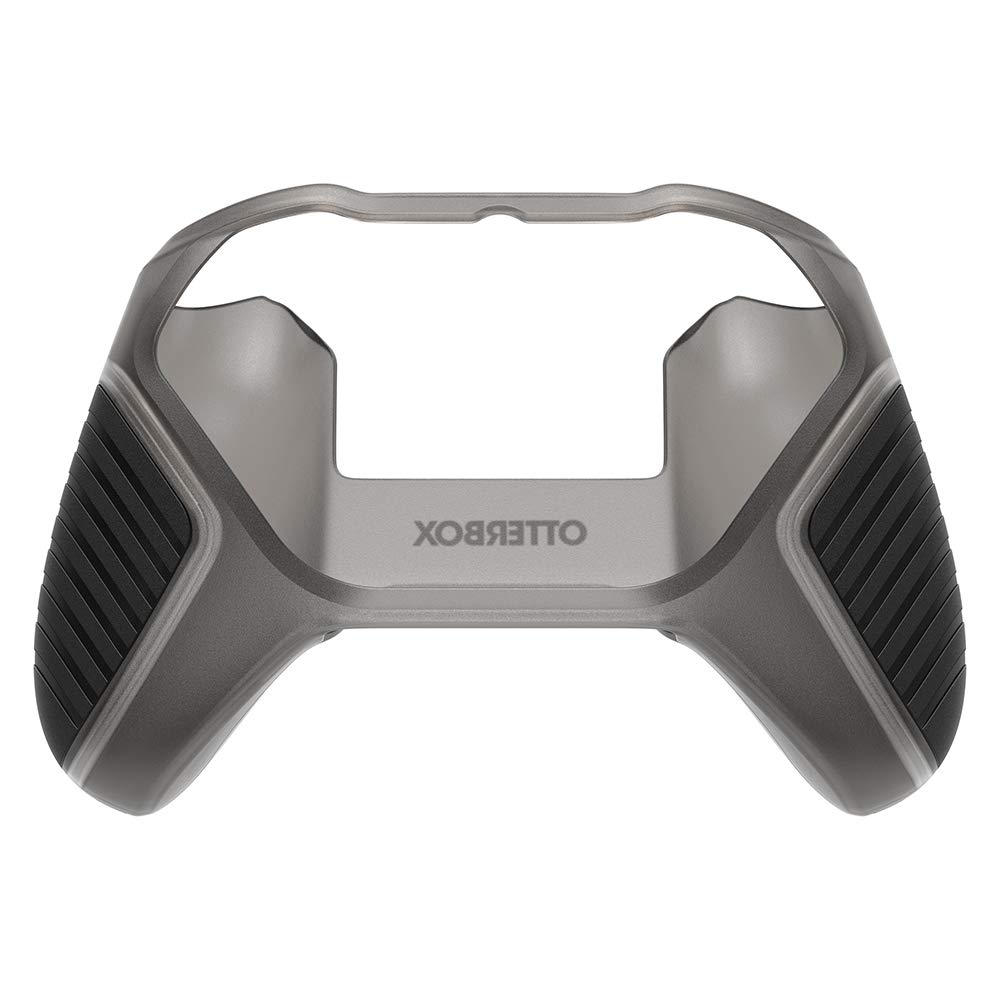 OtterBox Protective Controller Shell for Xbox One Wireless Controllers - Pioneer Dark Web (Trans Fog Black/Black/Silver Metallic)