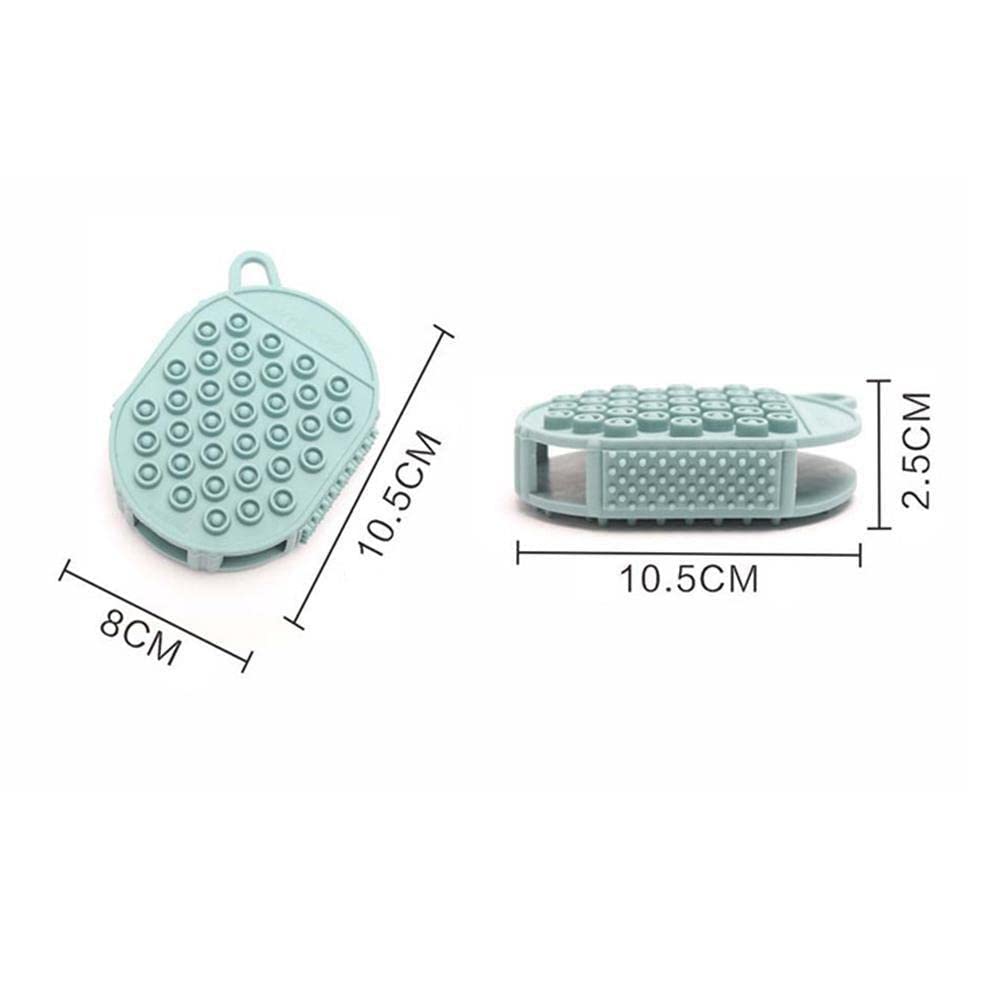 TPE Antibacterial Bath Exfoliating Cleansing Brush Soft Skin-friendly Back Scrub Body Deep Cleansing Massage Brush Bathing lotion aloofa scrub back, tool,jet rotating cleaner body, sponges,men