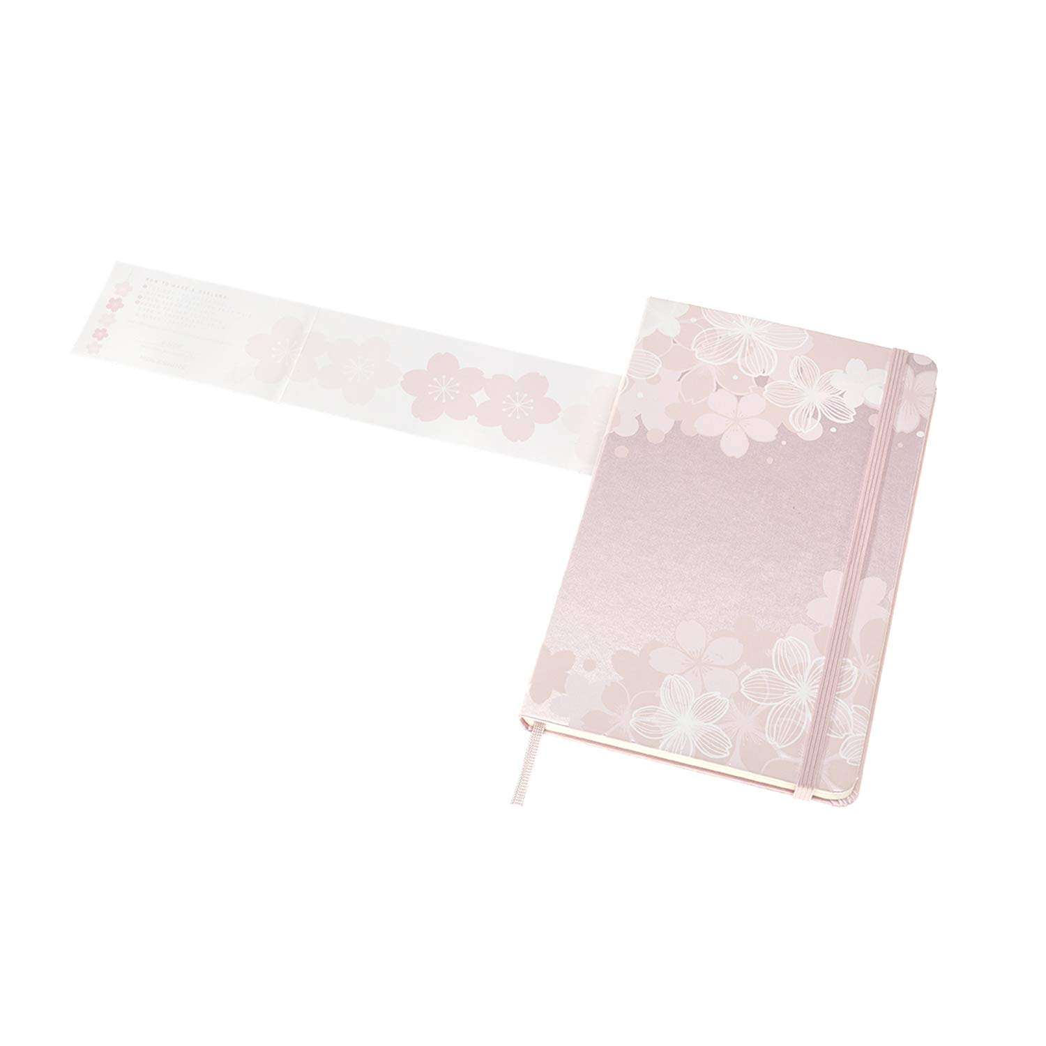 Moleskine Limited Edition Sakura Notebook, Hard Cover, Large (5" x 8.25") Plain/Blank,, 240 Pages, Ivory (8056420851304)