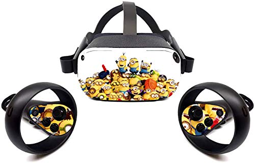 Oculus Quest VR Headset Skin sticker Chibi Animal Vinyl Decal for Headset and Controller by ok anh yeu