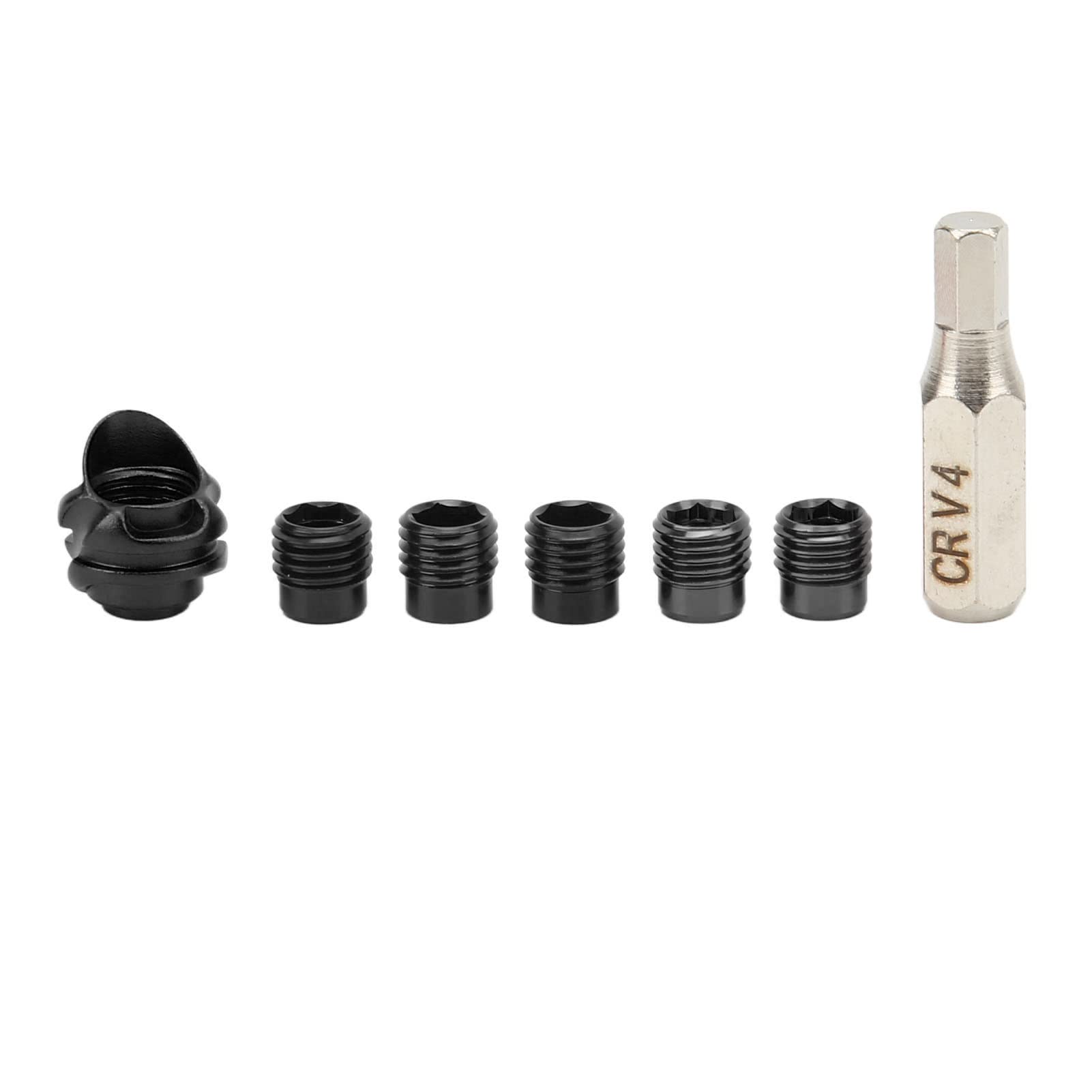 RTLR Compound Bow Peep Sight, CNC Maching Archery Hooded Peephole Kit for Shooting (Black)