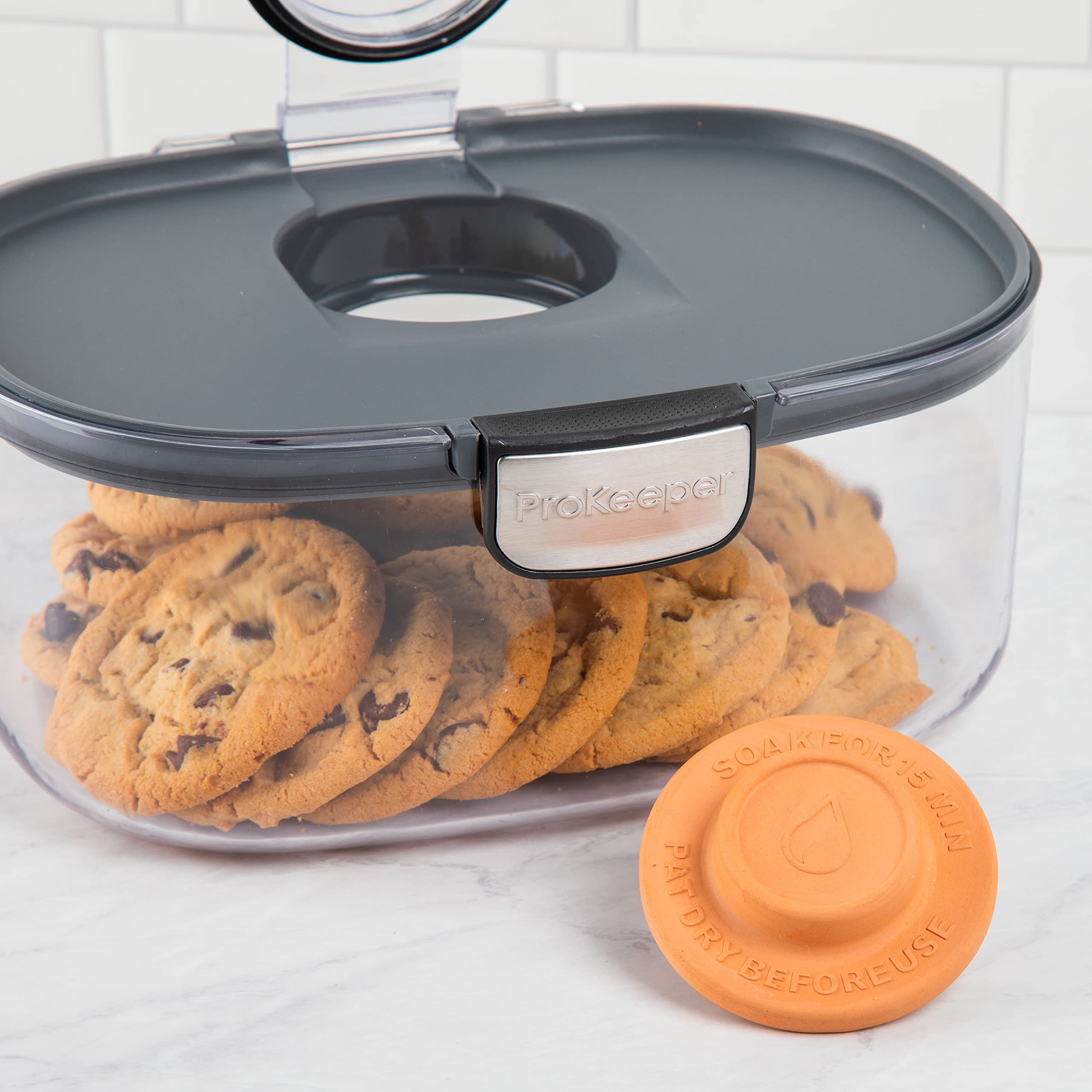 Progressive International ProKeeper+ Cookie/Baked Goods Multipurpose Airtight Stackable Food Storage Container (PKS-850 3- Piece set)