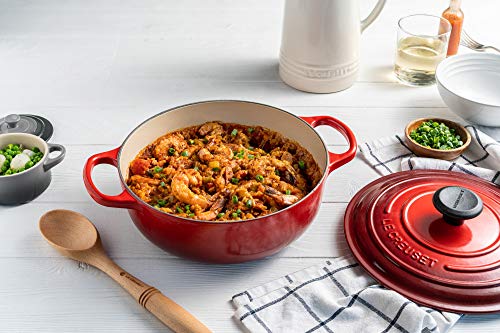 Le Creuset Enameled Cast Iron Signature Sauteuse Oven, 3.5 qt., Cerise