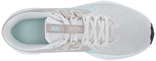 Nike Women's Downshifter 9 Sneaker, Platinum Tint/Teal Tint-Moon Particle, 6.5 Regular US