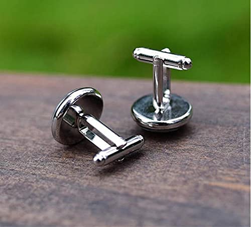 Kooer Birthday Gifts For Husband, Elven Leaf Cufflinks Wedding Cuff Links Tie Clip Gifts For Groomsman Best Man (Elven Leaf cufflinks tie clip set)