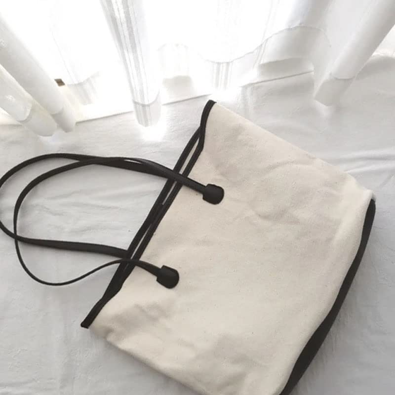 Thick Large Capacity Ladies Handbag Shoulder Bag Ladies Casual Tote Shopping Bag Simple