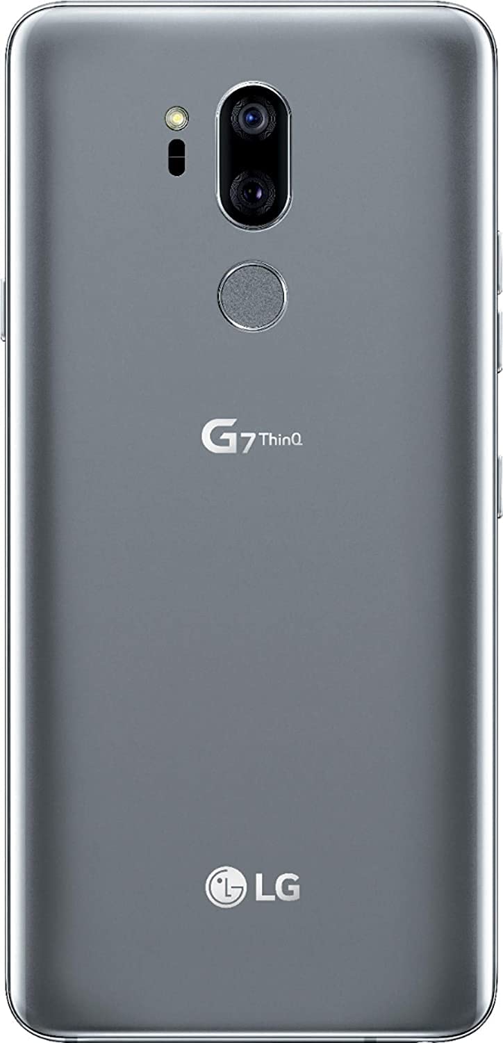 LG G7 ThinQ G710 64GB Unlocked GSM Phone w/Dual 16MP Camera's - New Platinum Gray (Renewed)