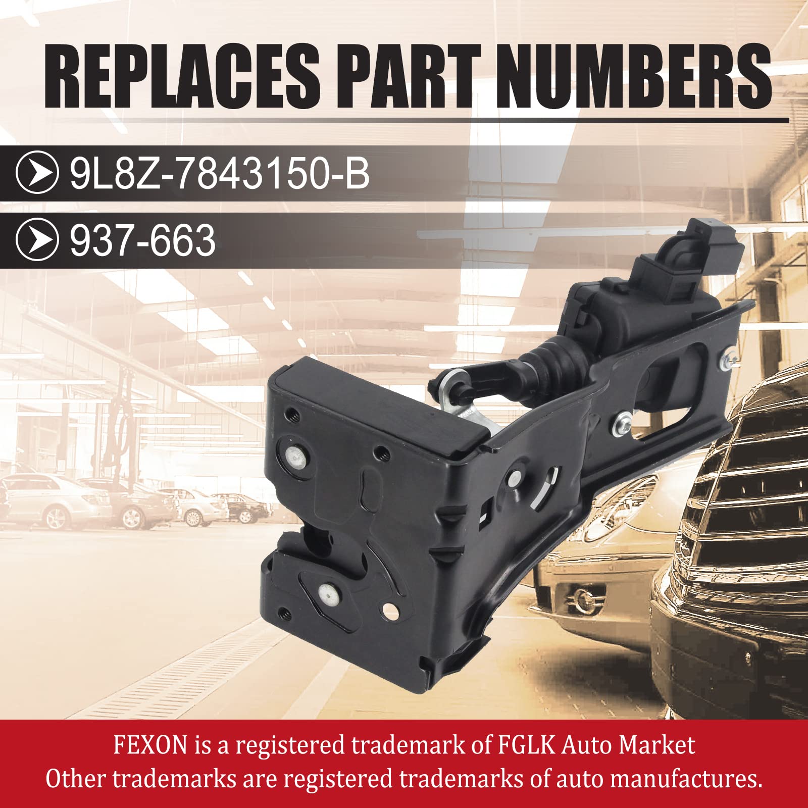 Liftgate Actuator Rear Hatch Trunk Door Latch Tailgate Lock Motor Replaces for Ford Escape 2009 2010 2011 2012, Mercury Mariner 2009-2011, Mazda Tribute 2008-2011 937-663 9L8Z-7843150-B
