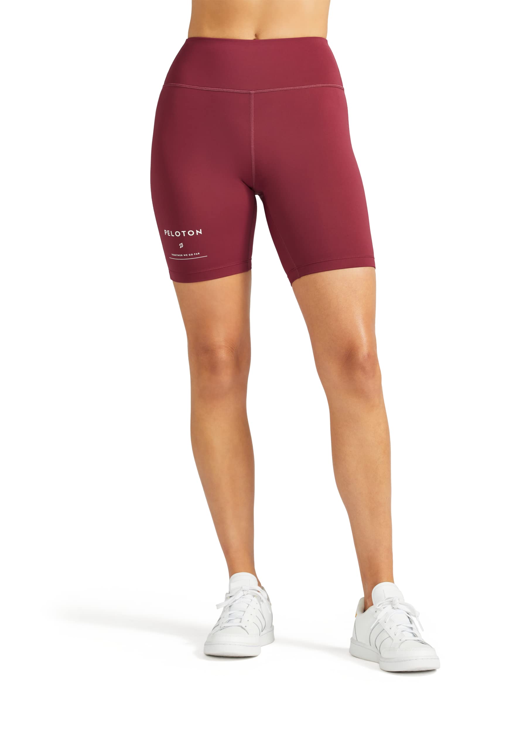 Peloton Women's Standard Move Mission 7" Bike Short, Red, Small