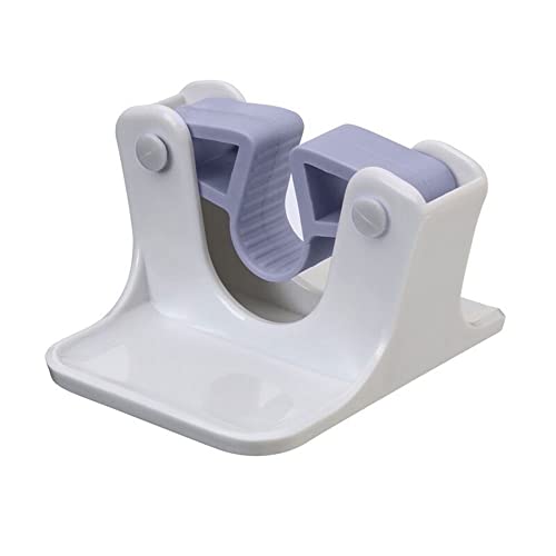 Wall Mounted Cleaning Tool Holder Easy to Use Broom Holder for Laundry Room Bathroom