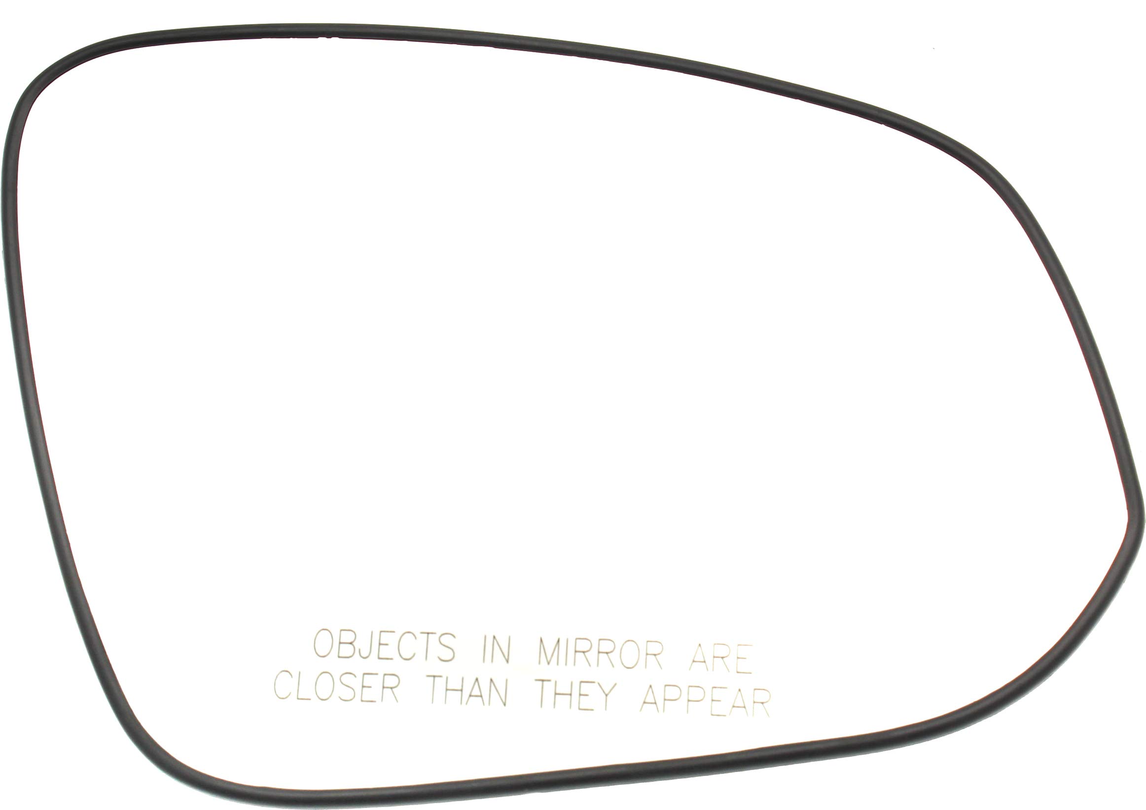 Kool-Vue Passenger Side Mirror Glass Compatible with 2013-2018 Toyota RAV4, North America Built Vehicle, Convex Heated With Backing Plate