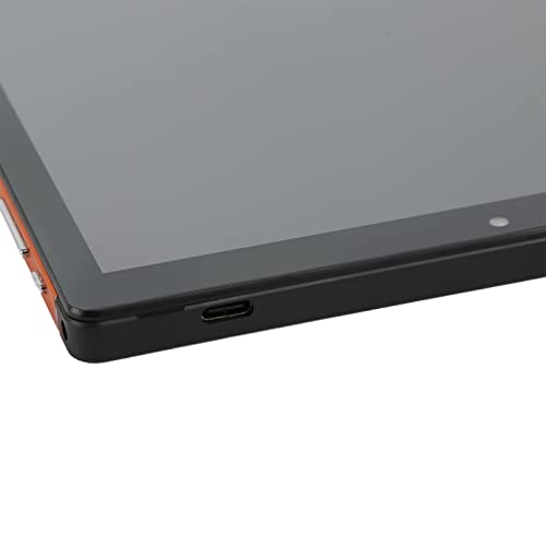 Tablet PC, 8800mAh Battery Kids Tablet 1960x1080 for Android12 Dual Cameras 100240V Orange for Work (US Plug)