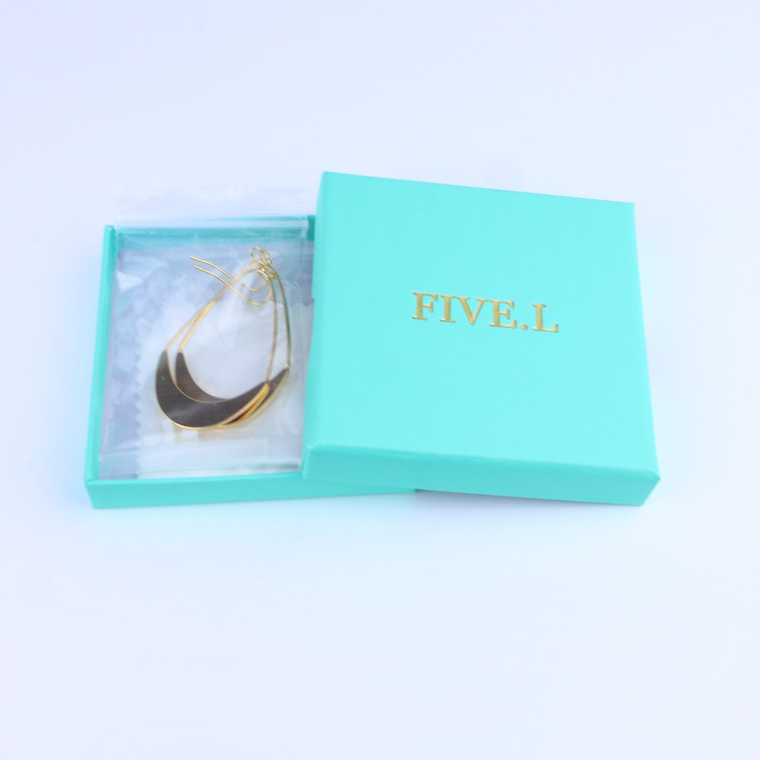 Lightweight Dangle Earrings Simple Earrings Gold Teardrop Earrings for Women