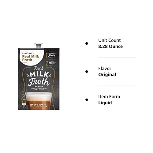 Mars Flavia Alterra Real Milk Froth, Original, 18 Count (Formerly Fabulous Froth)