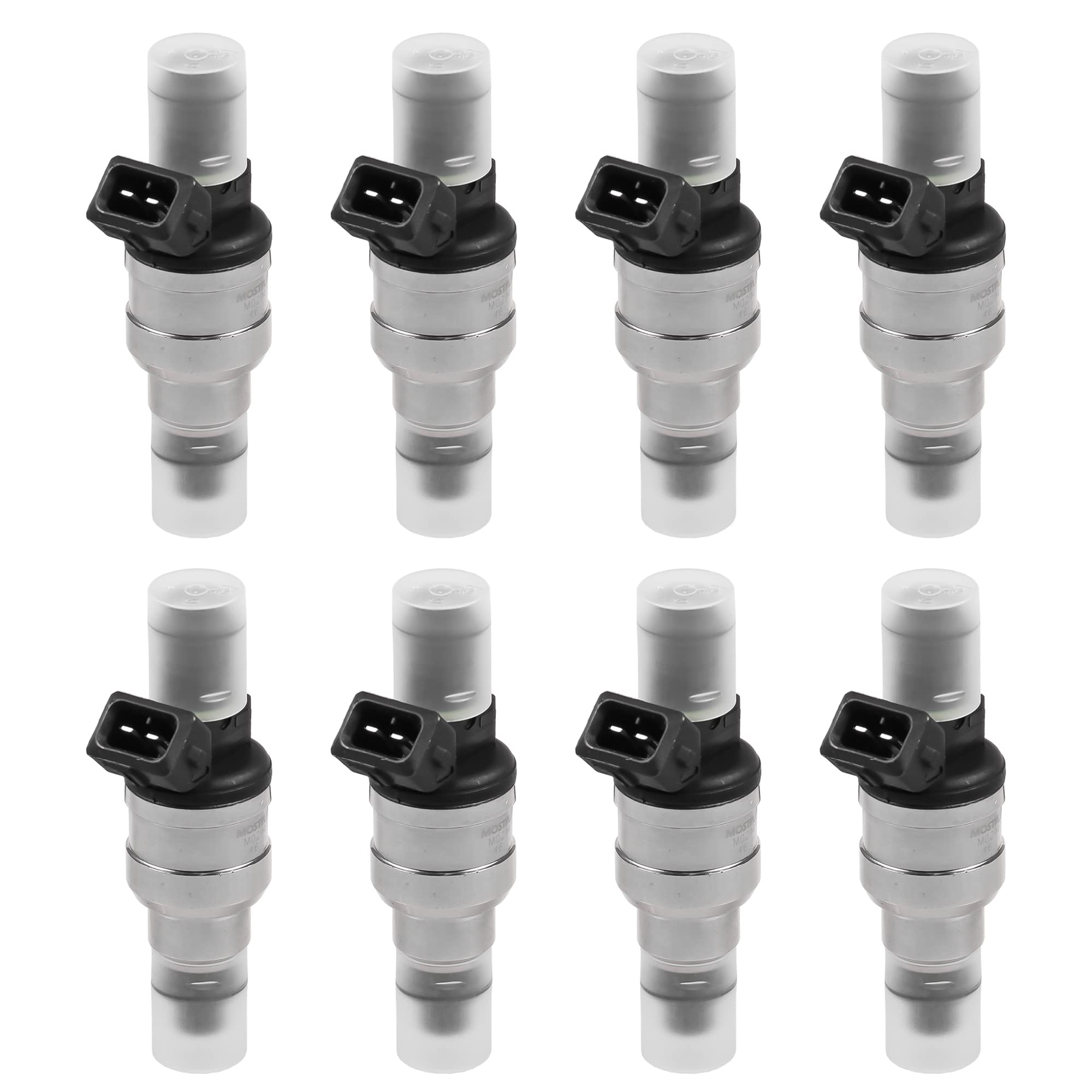 MOSTPLUS 8pcs Flow Matched Fuel Injectors Compatible with Ford 4.6 5.0 5.4 5.8 0280150943 822-12110