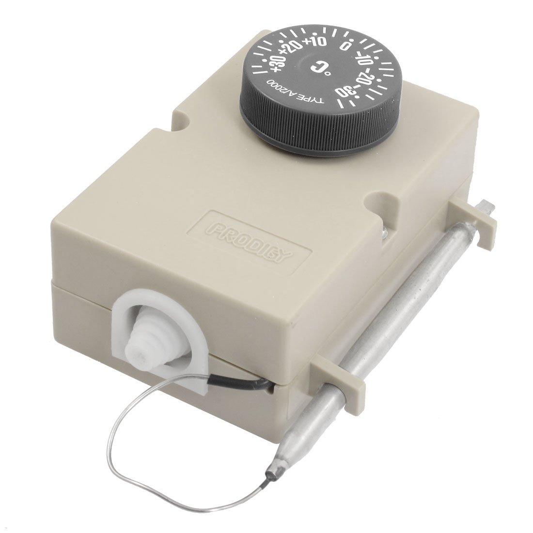 LAMEZ 1NC 1NO AC 250V 16A -30-30C 8cm Cable Temperature Control Switch Transmitter