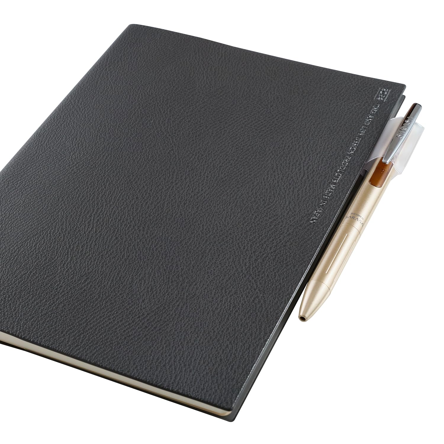 Noritsu NOLTY Notebook, 2024 A5, Monthly Access Gantt Chart, Dark Gray, 6495 (Begins December 2023)