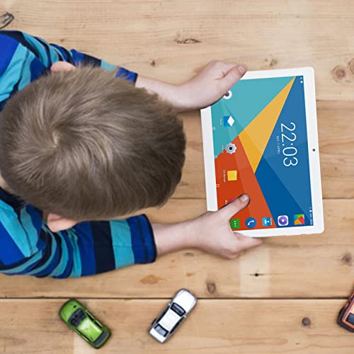Tablet, Octa Core Processor Portable Tablet 2GB 32GB RAM 10in for Office for Home US Plug