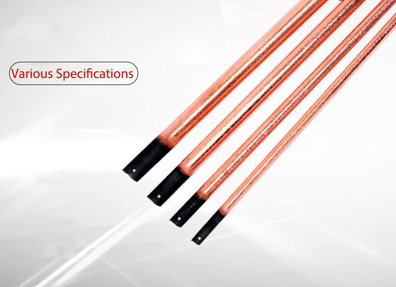 Surprecision Arc-air Gouging Carbon Rods 0.16" x 13.98", Round Gouging Electrodes Diameter 4mm, Length 355mm(Package: 10pcs)