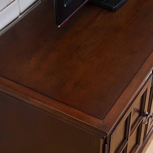 Leick Home TV Stand, Chocolate Cherry